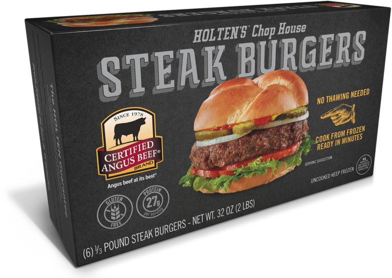 Certified Angus Beef® Steak Burgers - Holten's Chop House Steak Burgers
