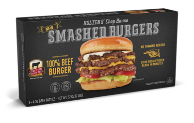 Certified Angus Beef® Smashed Burgers - Holten's Chop House Steak Burgers