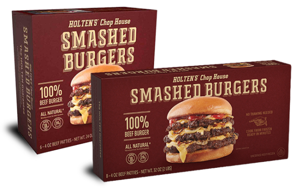 Smashed Burgers - Holten's Chop House Steak Burgers