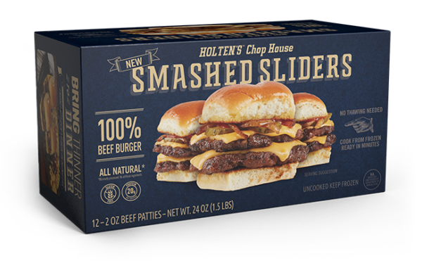 Smashed Sliders - Holten's Chop House Steak Burgers